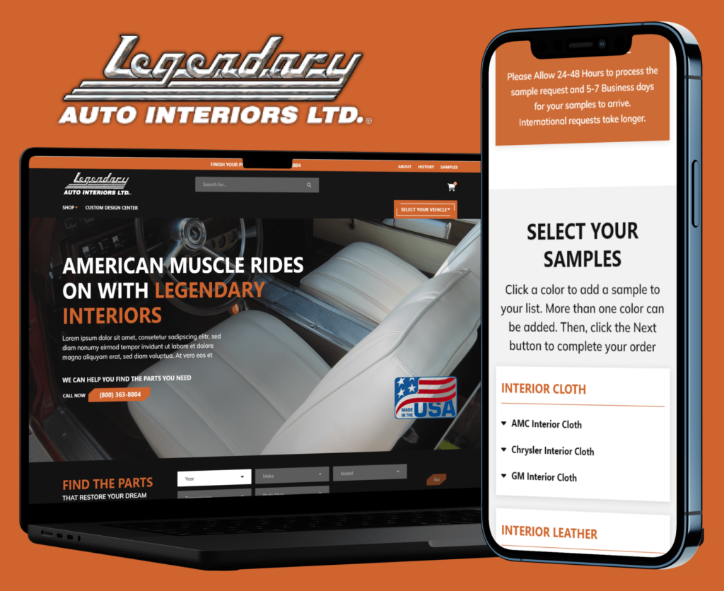Legendary Auto Interiors - Search Auto